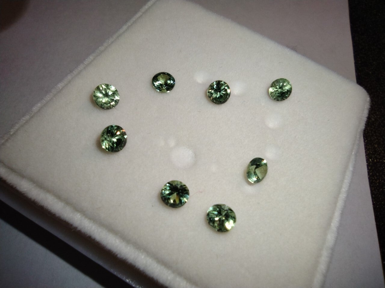 Rare Demantoid 1.6 CT parcel | www.opalmaker.com